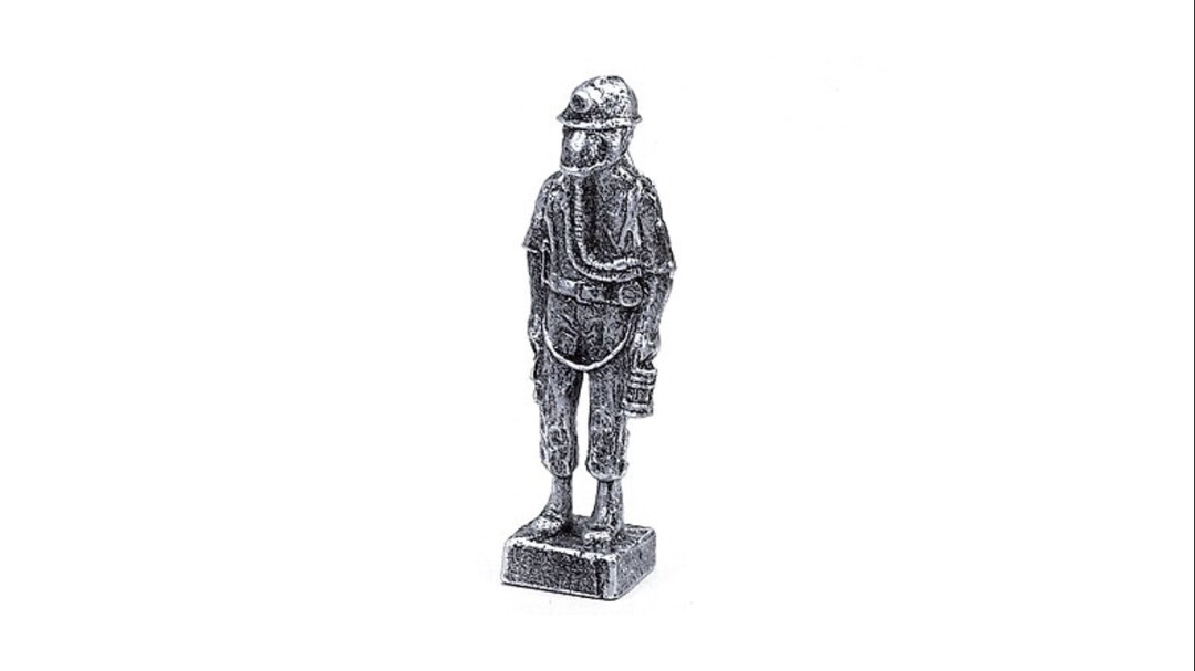 Small Miner Statue W Optional Custom Engraving & Base, Small Miner ...