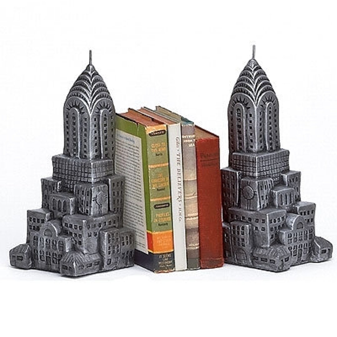 Chrysler Building Bookends, Chrysler Building Home Decor, New York City ...