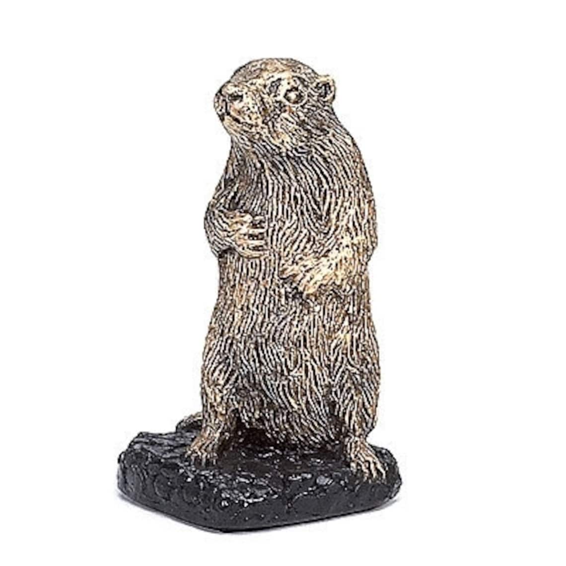 Gopher With Optional Base Custom Engraving Gopher Statue - Etsy