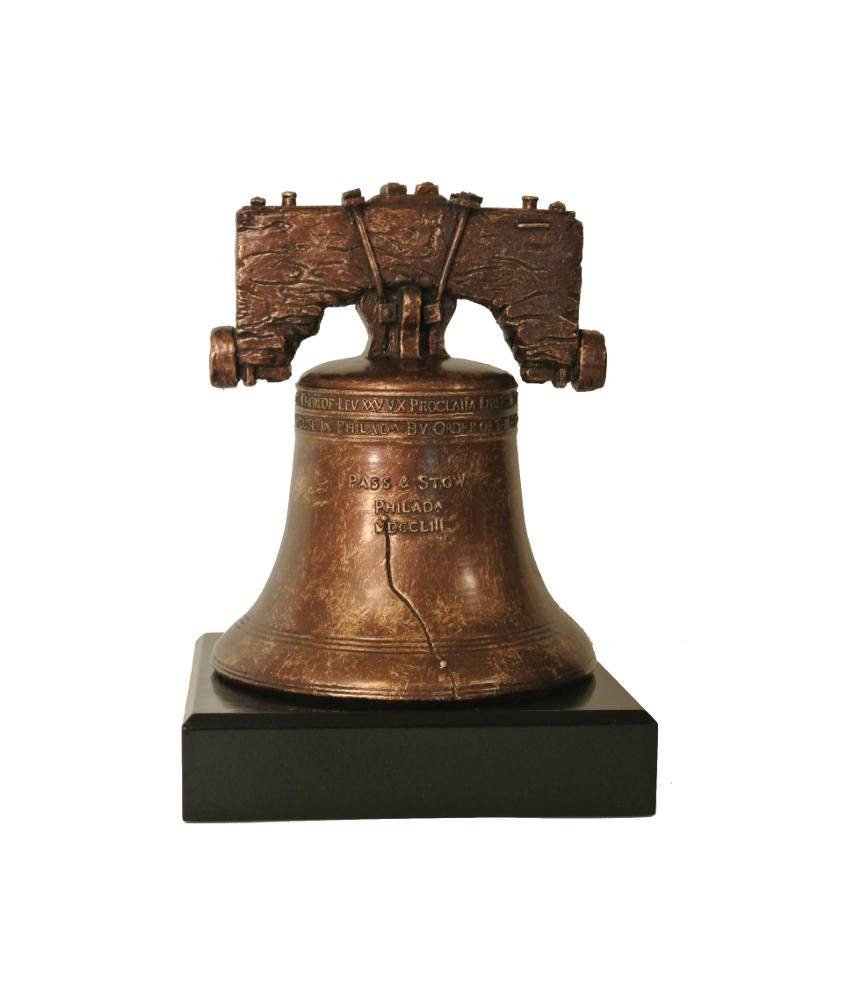 Large Liberty Bell With Base + Optional Custom Personalized Engraving ...