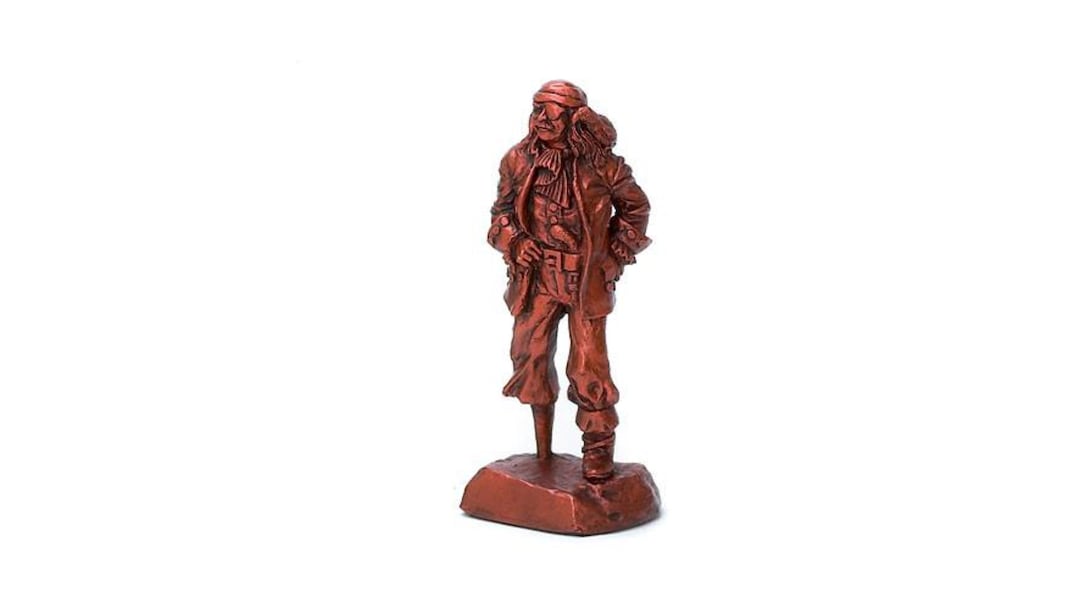 Pirate Statue W Optional Custom Engraving and Base, Pirate Statue ...