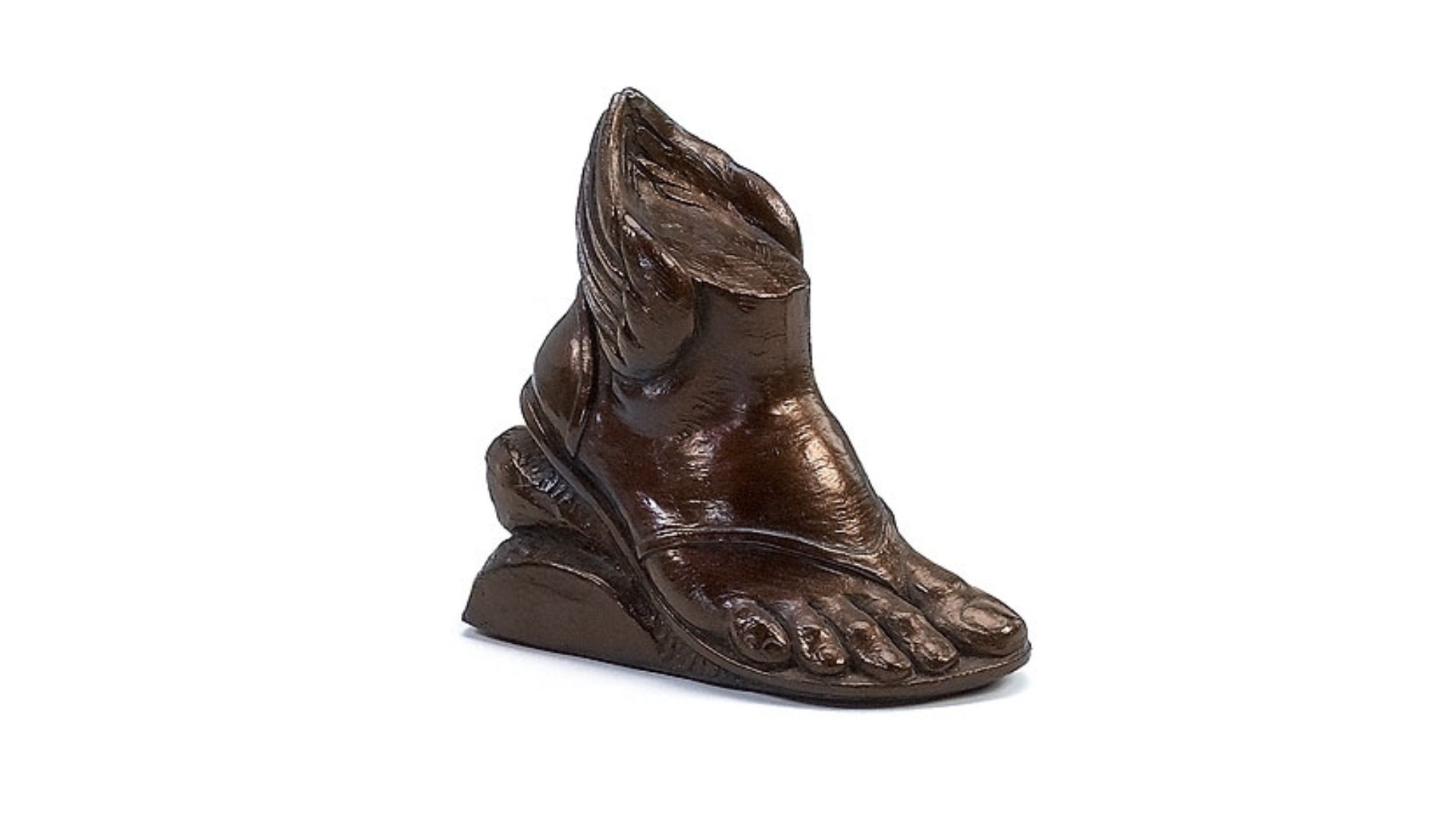 Winged Foot Statue With Optional Base Personalized Custom Engraving ...