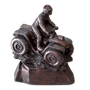 All Terrain Vehicle Racing With Optional Base + Personalized Custom ...