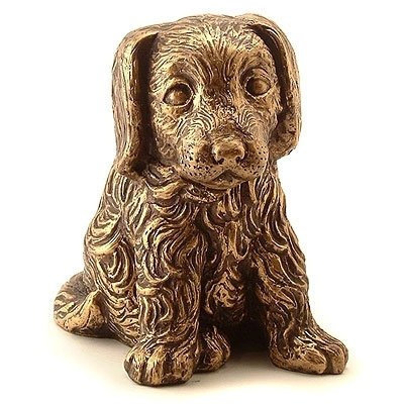 Puppy Statue W Optional Custom Engraving & Base Puppy Statue - Etsy