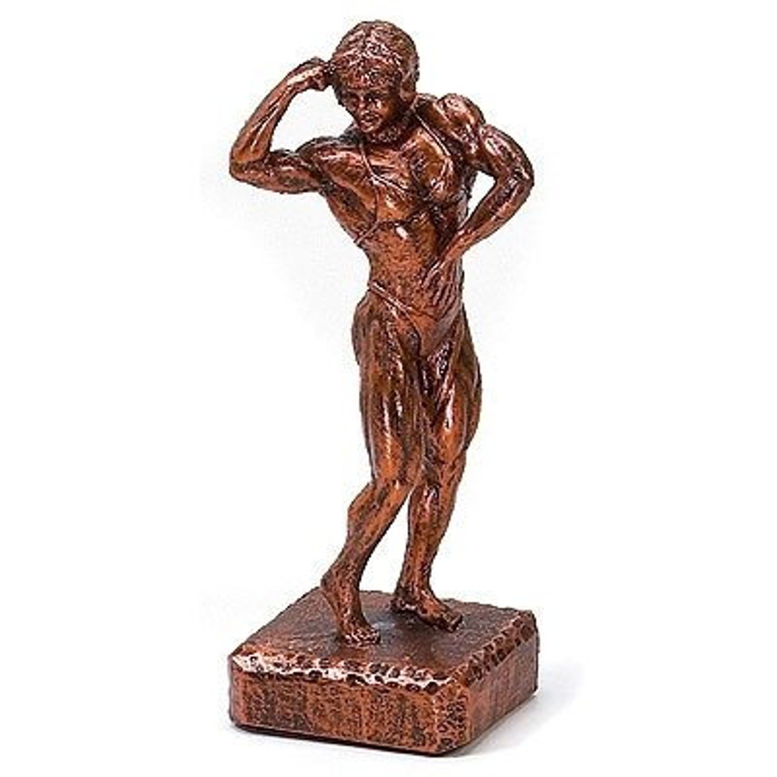 Bodybuilder Female W Optional Base + Custom Personalized Engraving ...