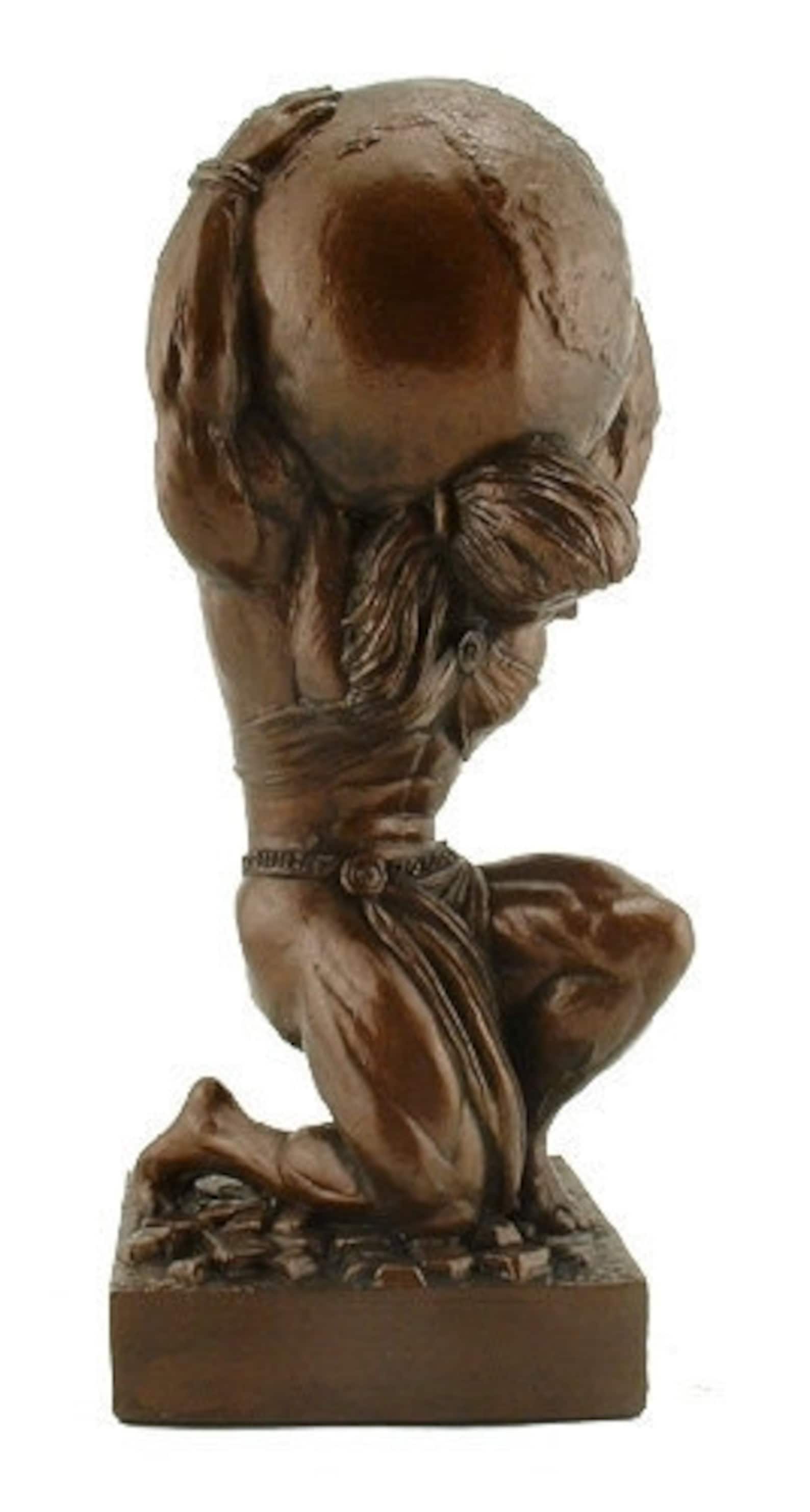 Atlas Female Bodybuilding W Optional Base + Personalized Custom ...