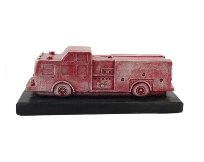 Fire Engine With Optional Base Custom Personalized Engraving, Fire ...