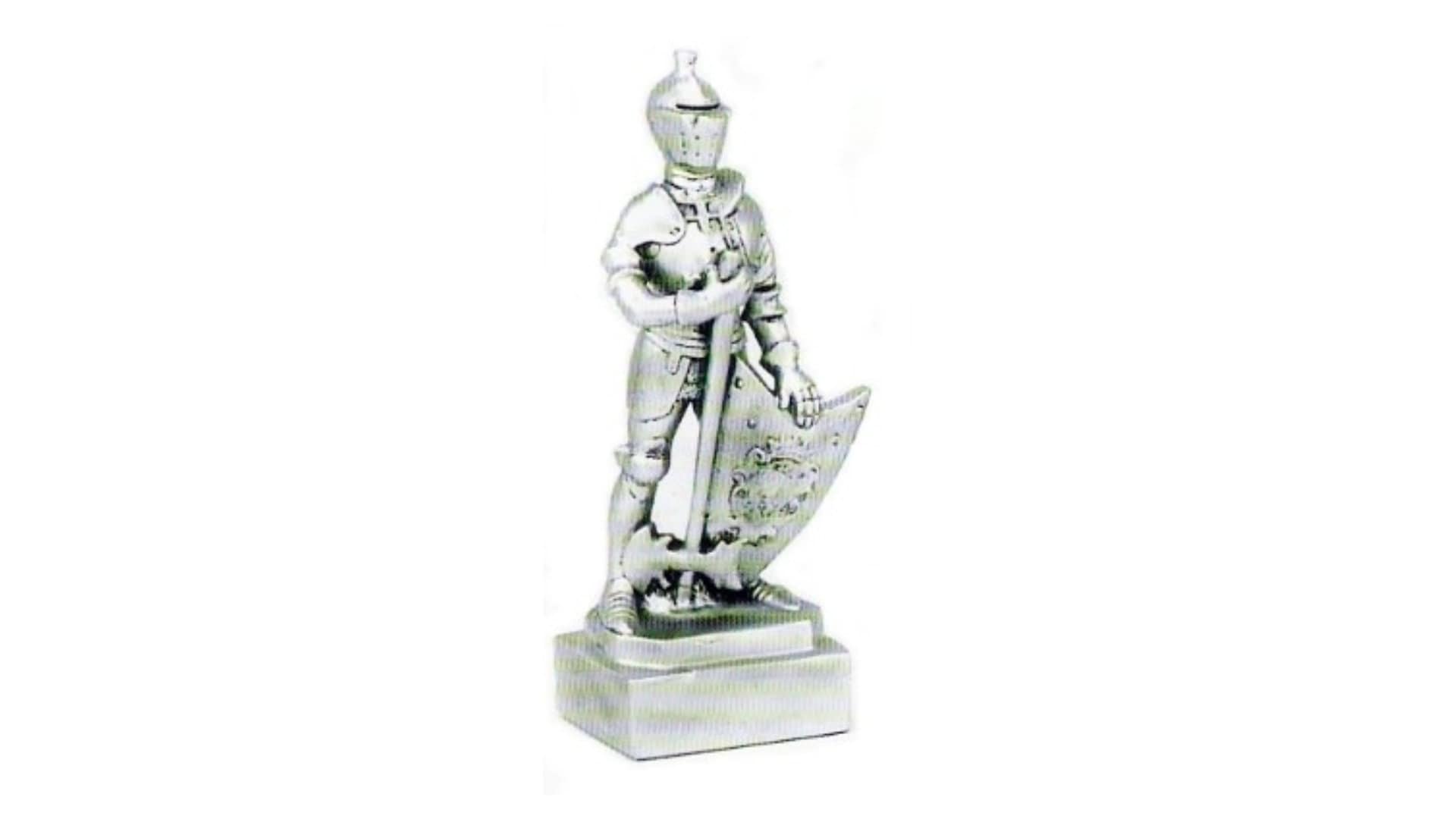 Knight With Shield Statue With Optional Custom Engraving - Etsy
