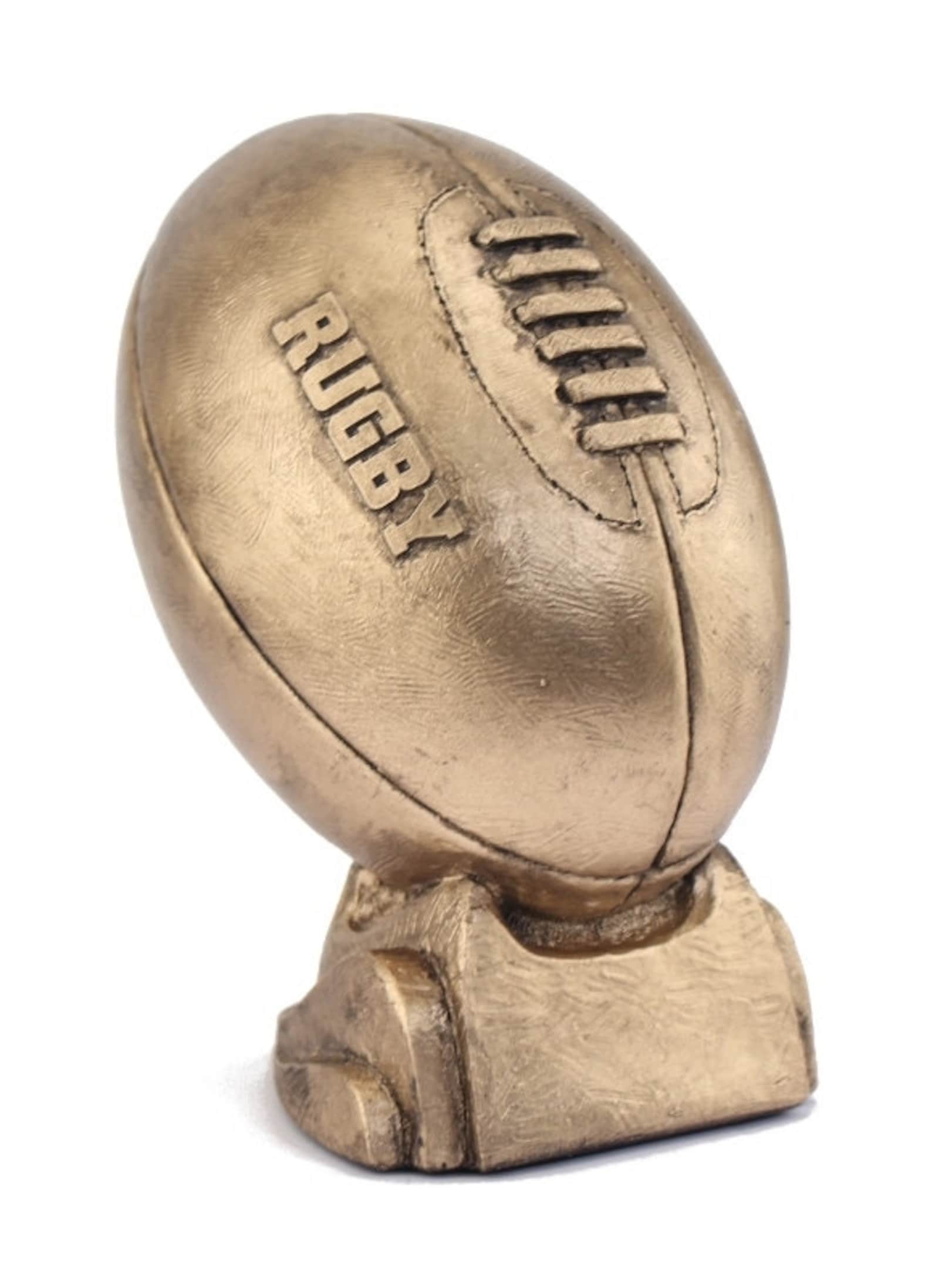 Rugby Ball With Optional Base Personalized Custom Engraving - Etsy
