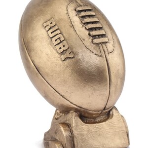 Rugby Ball With Optional Base Personalized Custom Engraving, Rugby Ball ...