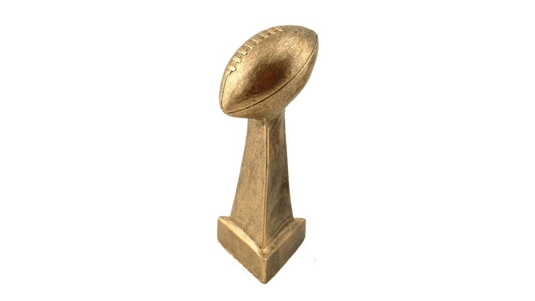 8" Football Tribute Trophy W Optional Base + Personalized Custom ...