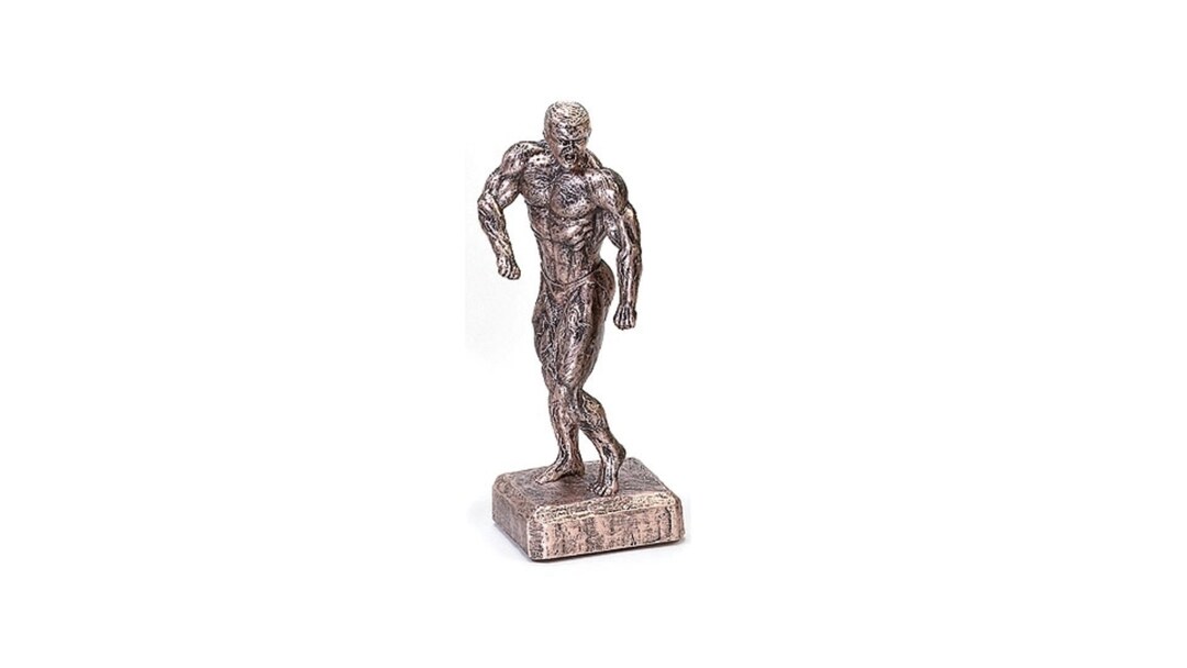 Male Bodybuilder Screaming W Optional Base + Custom Personalized ...