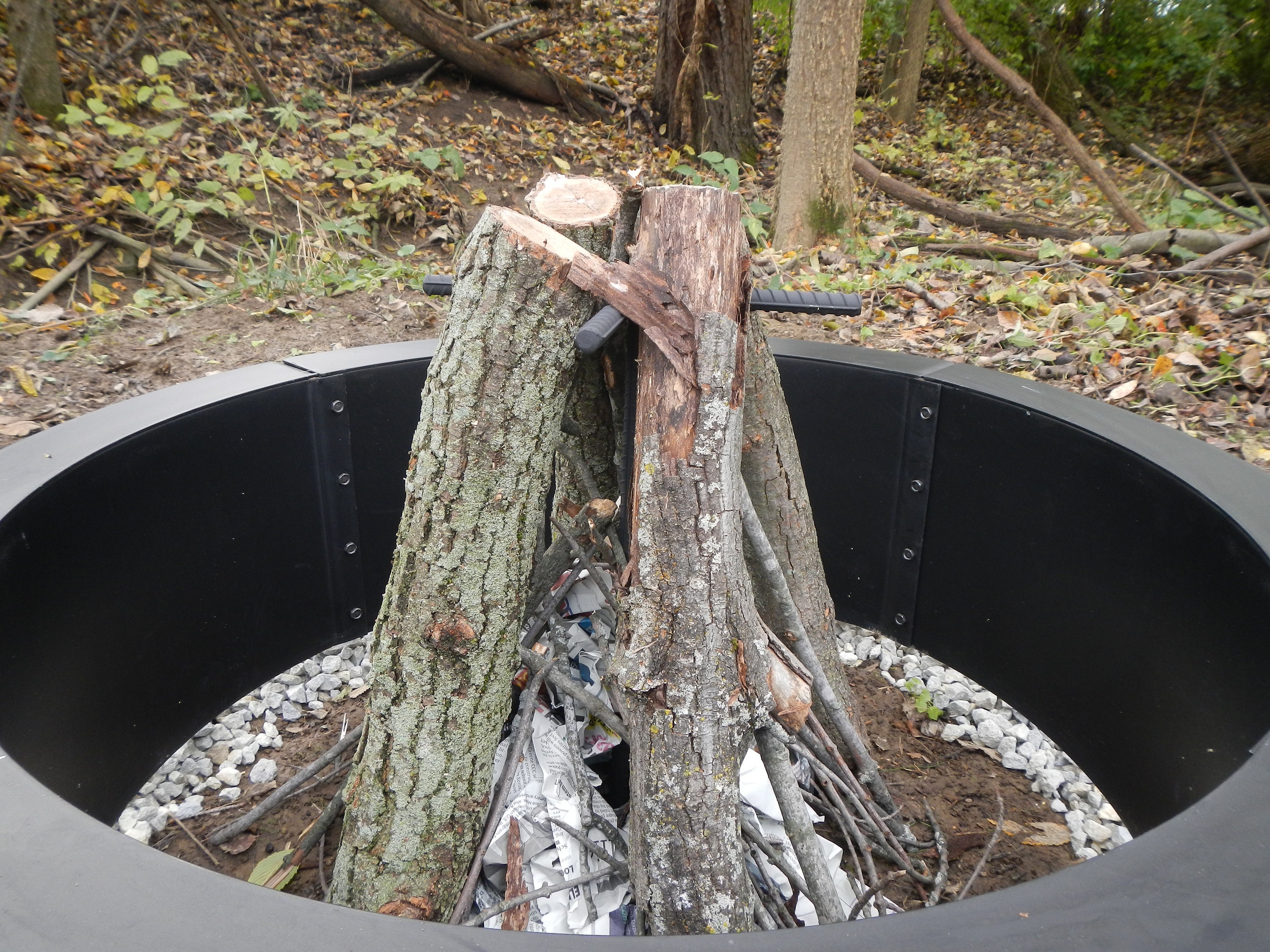 Tee Pee Fire Stand/men's Gifts/ Fire Rings/camping Accessories ...