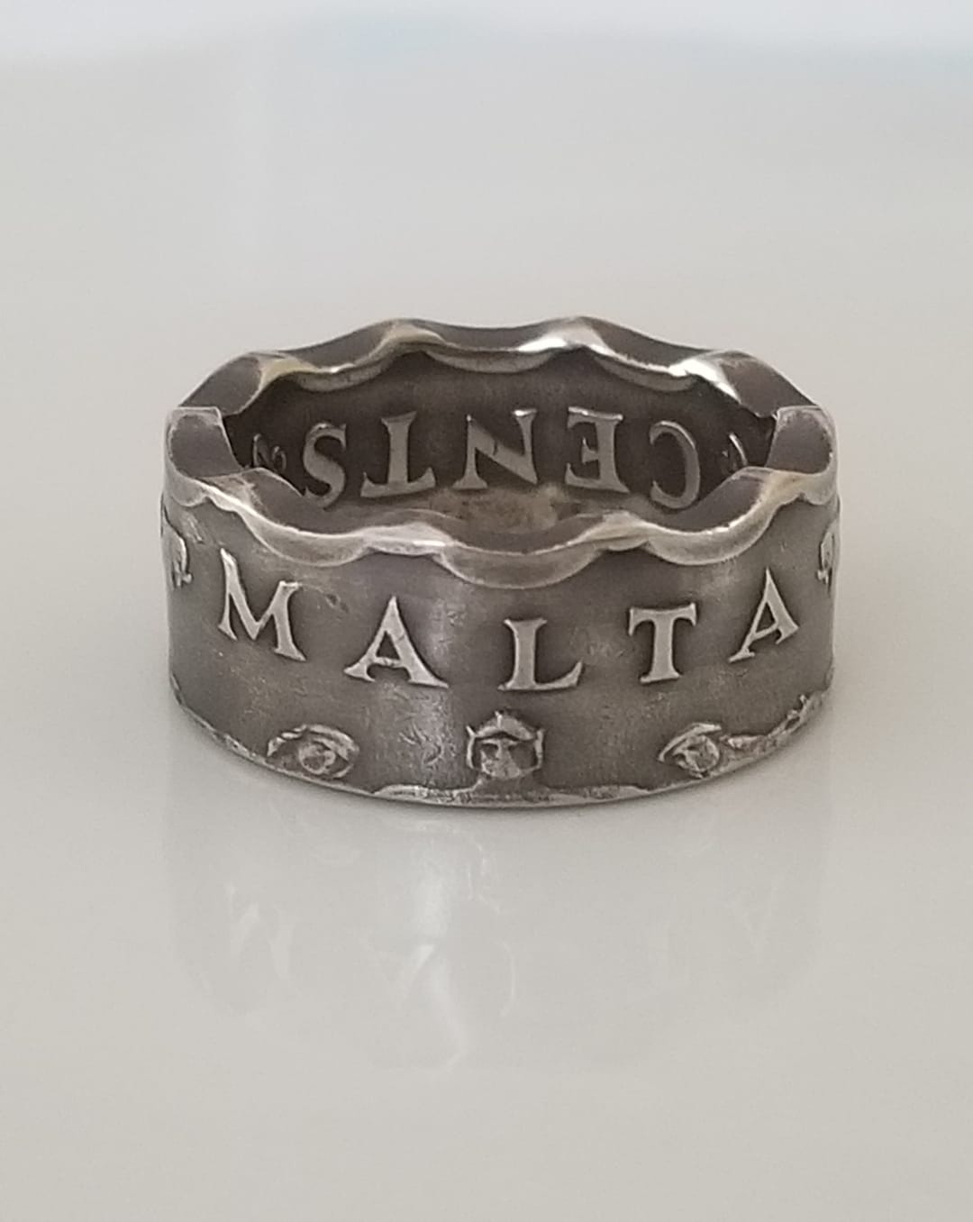 Malta Coin Ring | Malta Ring | Handmade Ring | Travel Ring | Unique ...