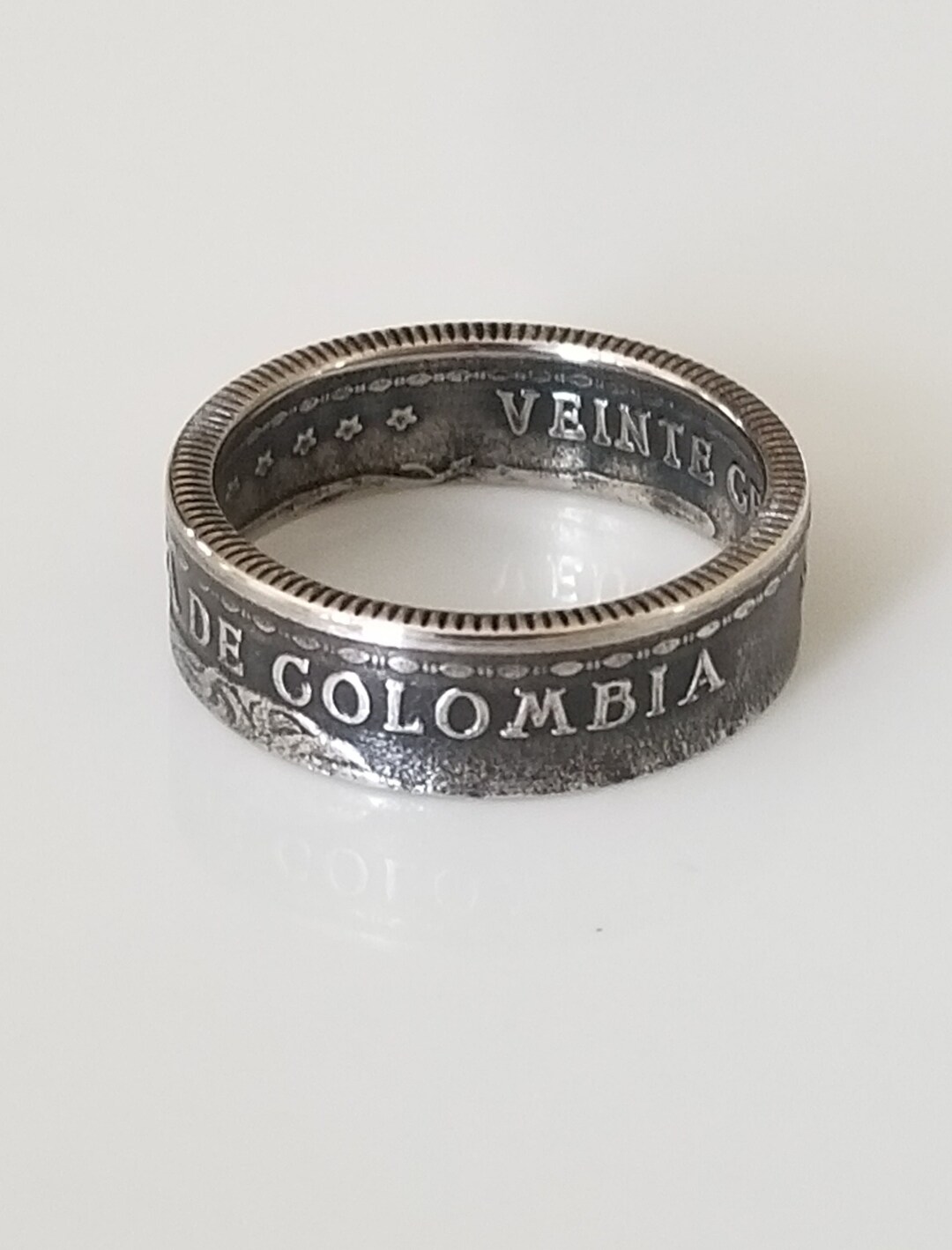 Colombian Coin Ring | Coin Jewelry | Handmade Coin Ring | Colombian ...