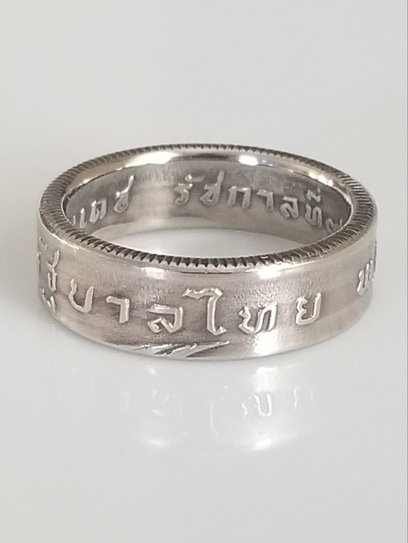 Thailand Coin Ring | Thai Baht Ring | Polished Finish | Thai Jewelry ...