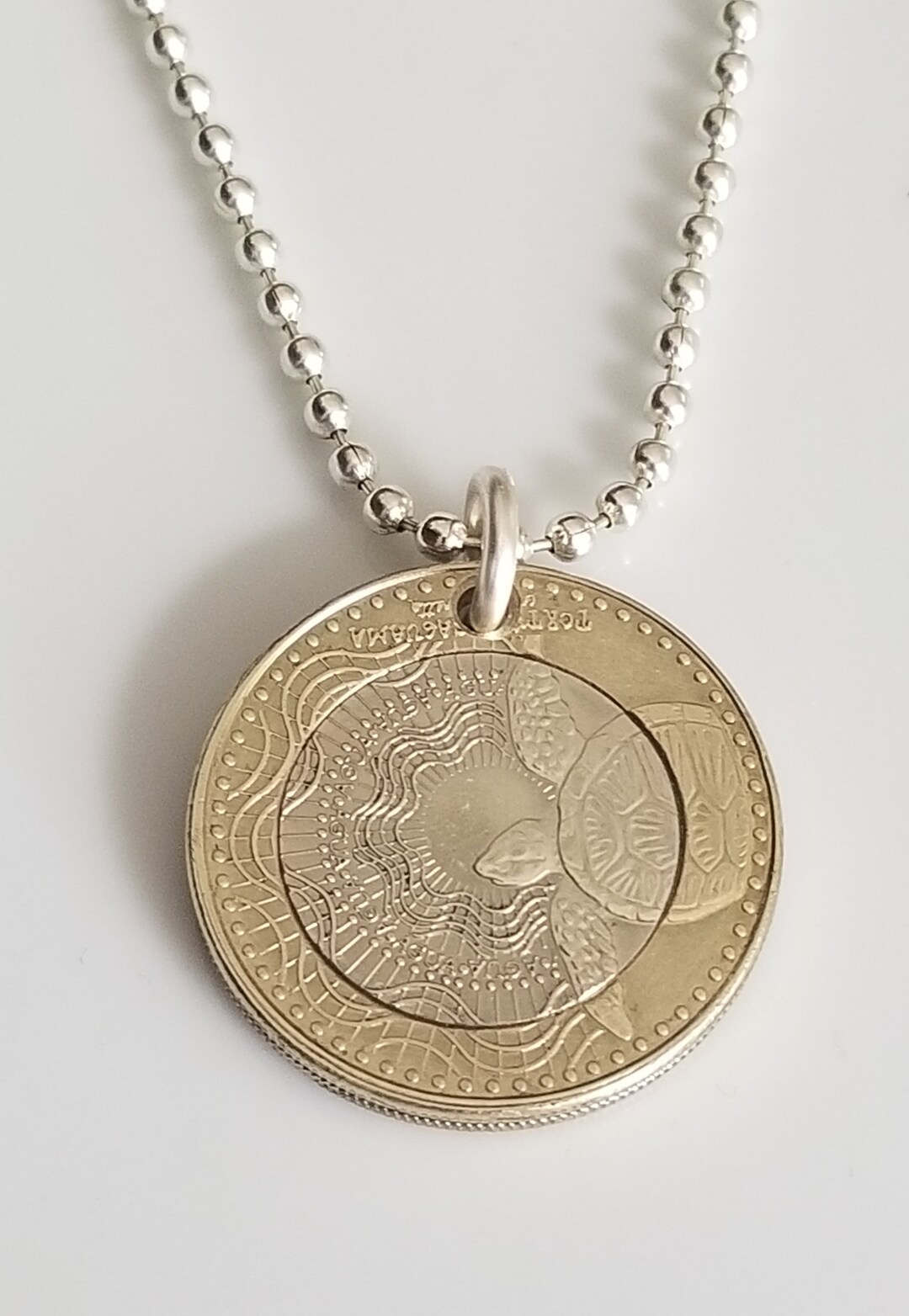 Colombian 1000 Pesos Coin Necklace | Coin Pendant | Unique Gift | Coin ...