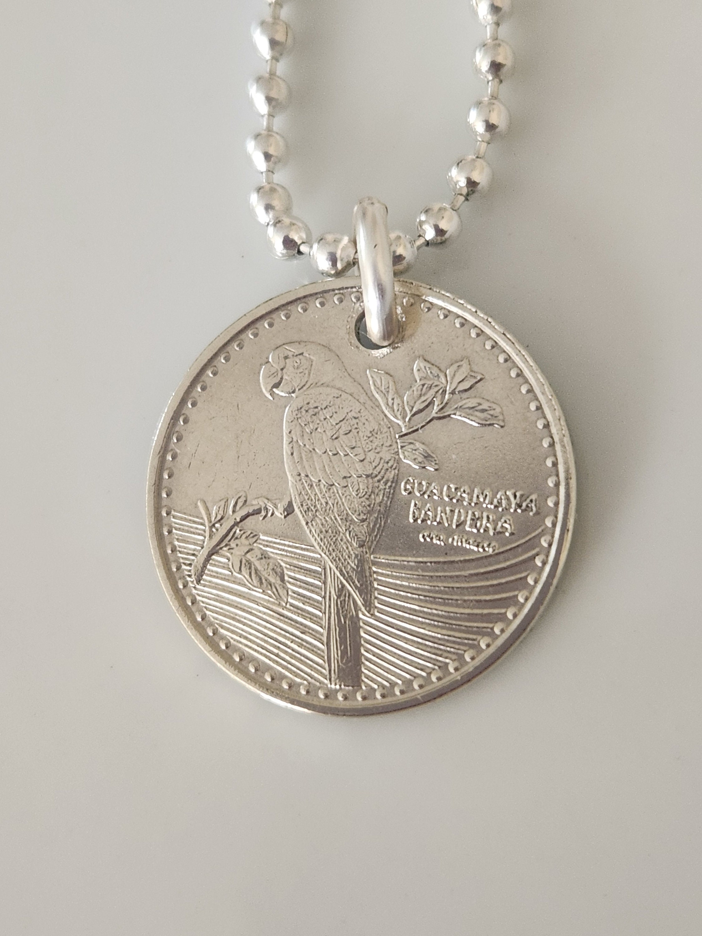 Colombia Coin Necklace | Colombia Jewelry | Unique Gift | Travel Gift ...