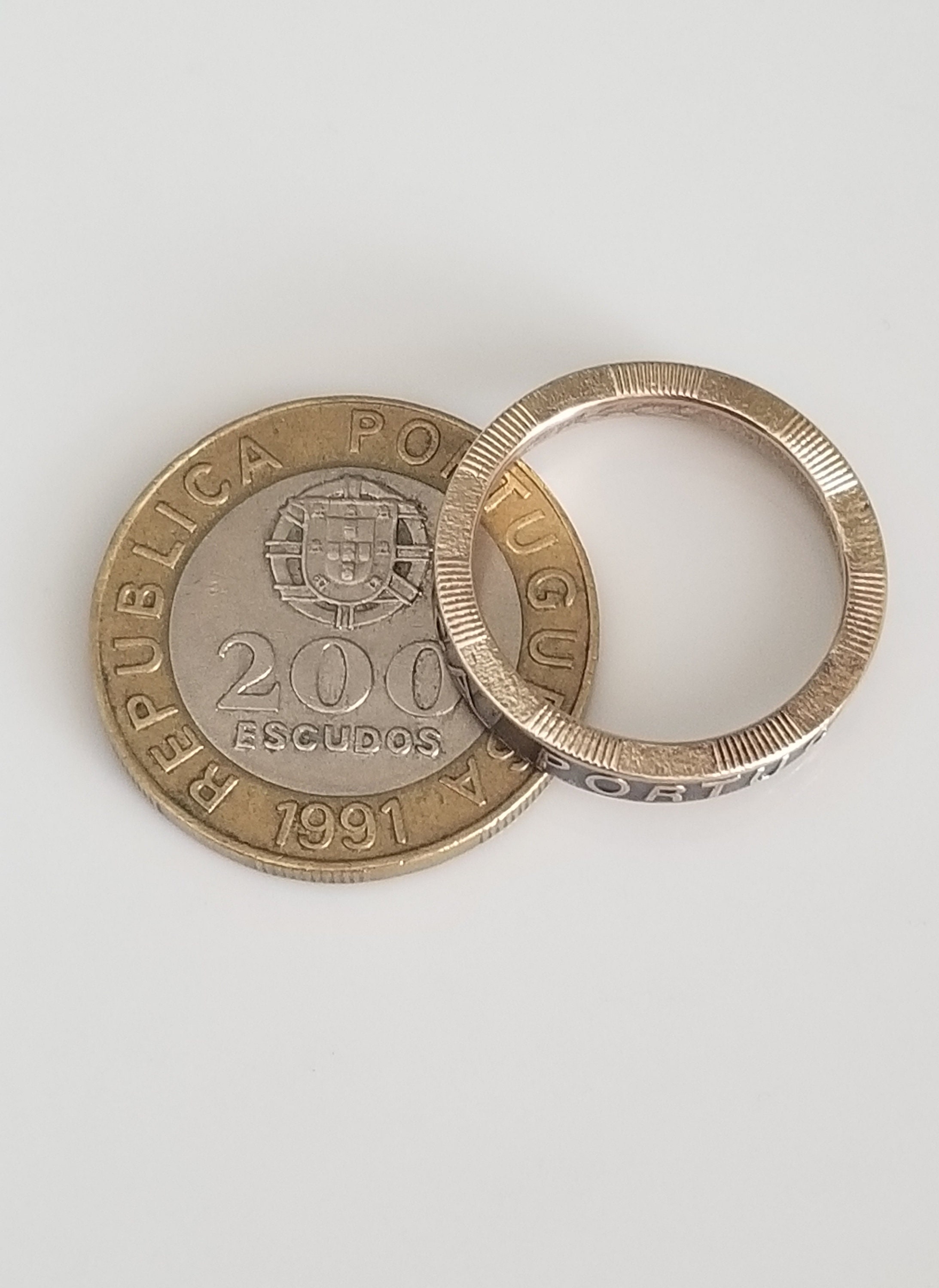 Portugal Coin Ring Portuguesa Ring Unique Gift Handmade | Etsy