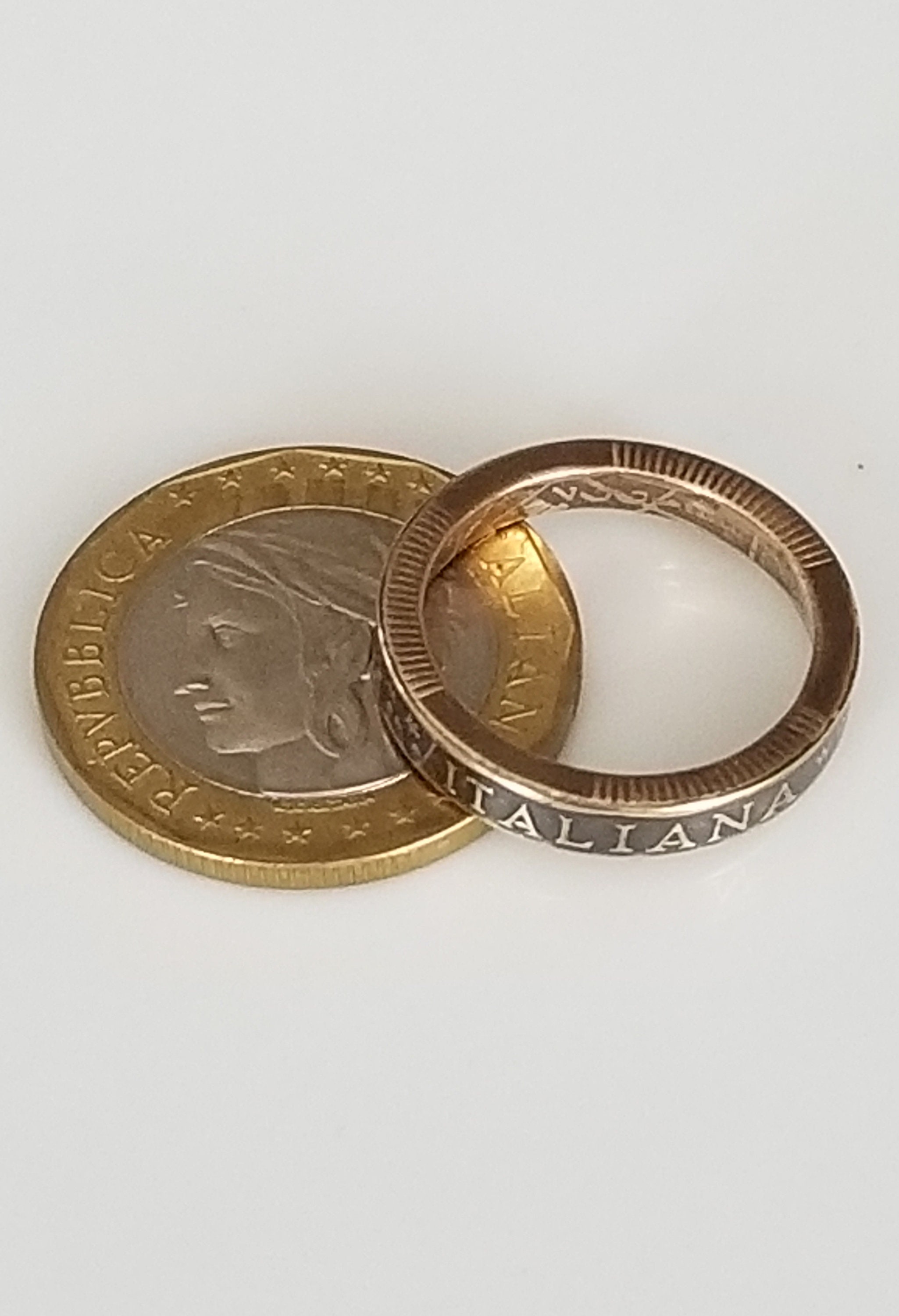 Italy Coin Ring Italy Jewelry Italy Ring Handmade Ring - Etsy