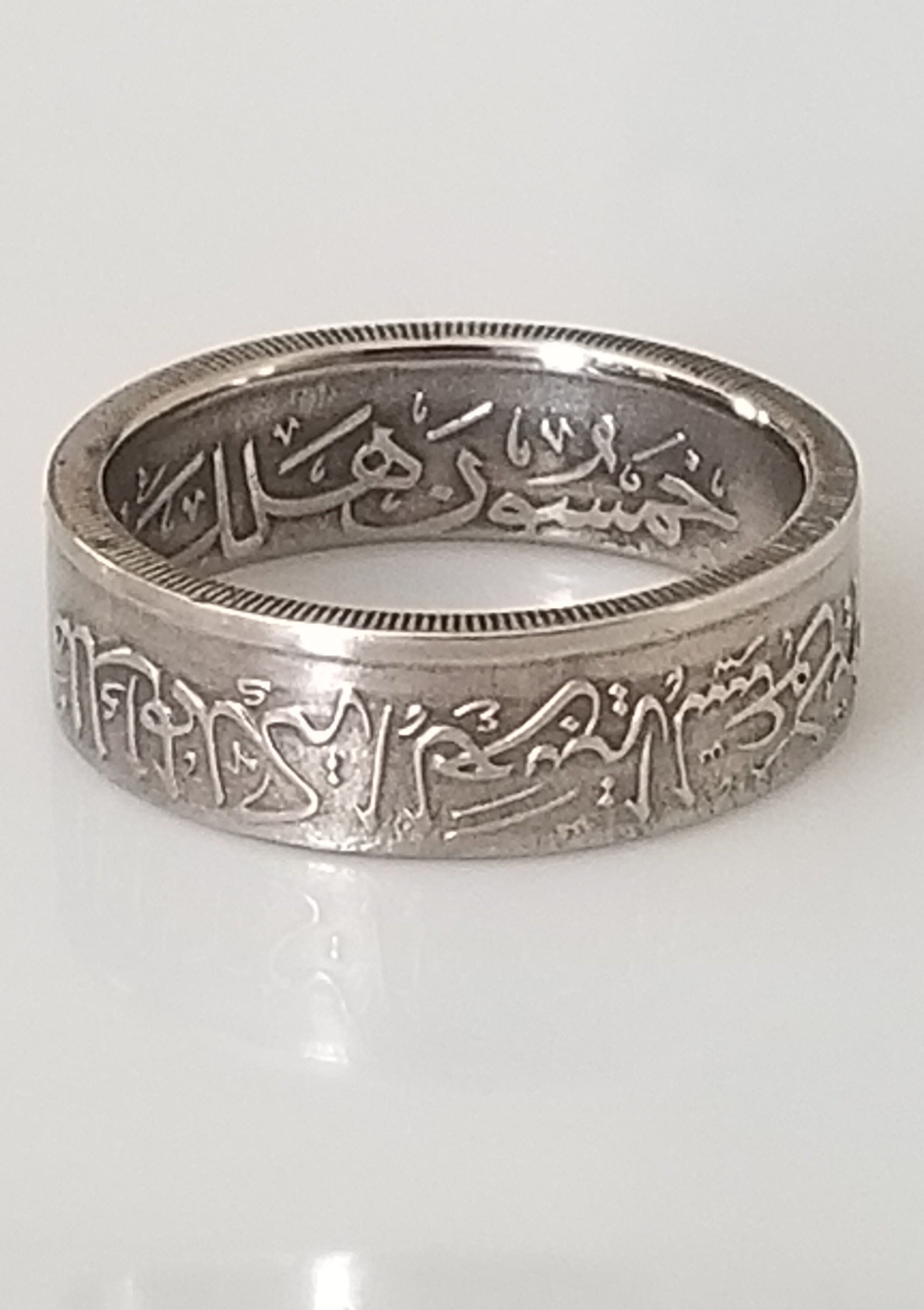 Saudi Arabia Coin Ring Saudi Coin Ring Hand Made Ring | Etsy