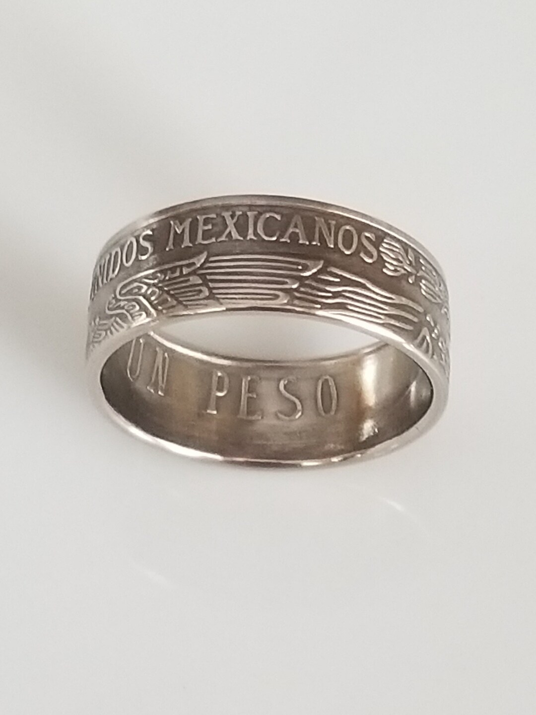 Mexico Coin Ring | Mexican Ring | Handmade Ring | Unique Gift | Travel ...