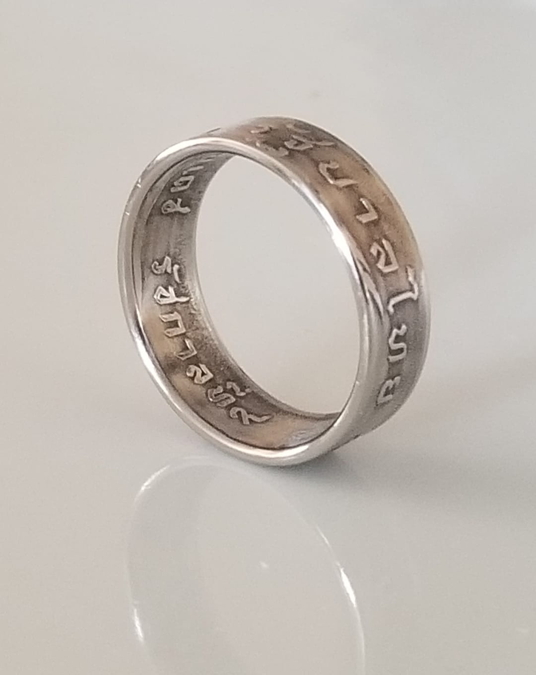Thailand Coin Ring | Thai Baht Ring | Polished Finish | Thai Jewelry ...