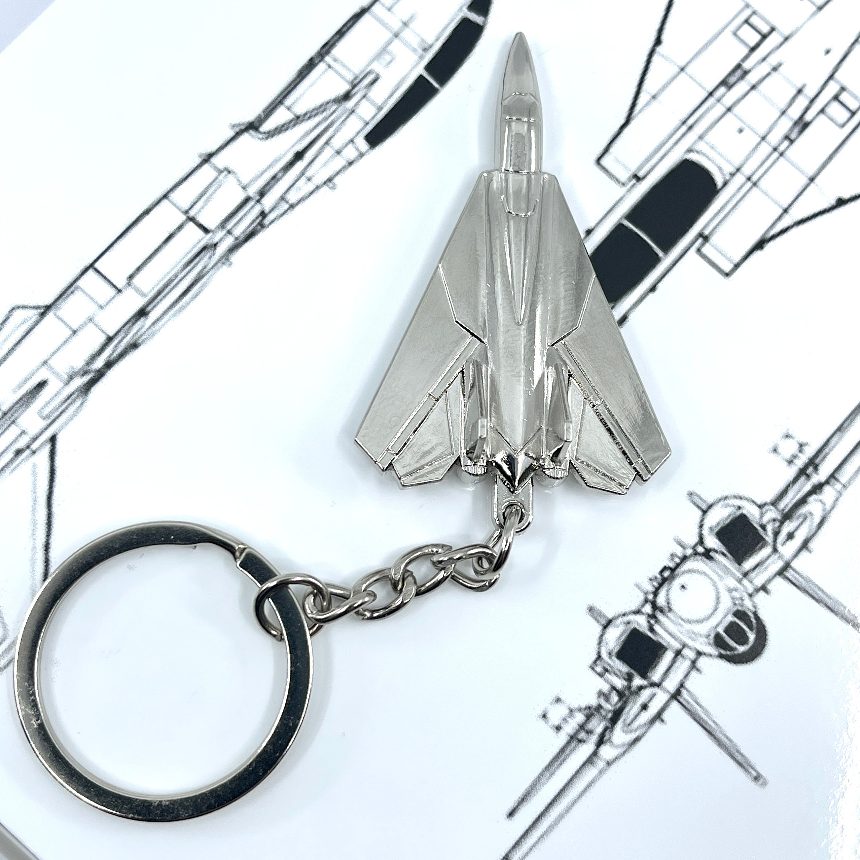 ALL METAL F14 Tomcat Keychain Top Gun Maverick Zipper Pull - Etsy