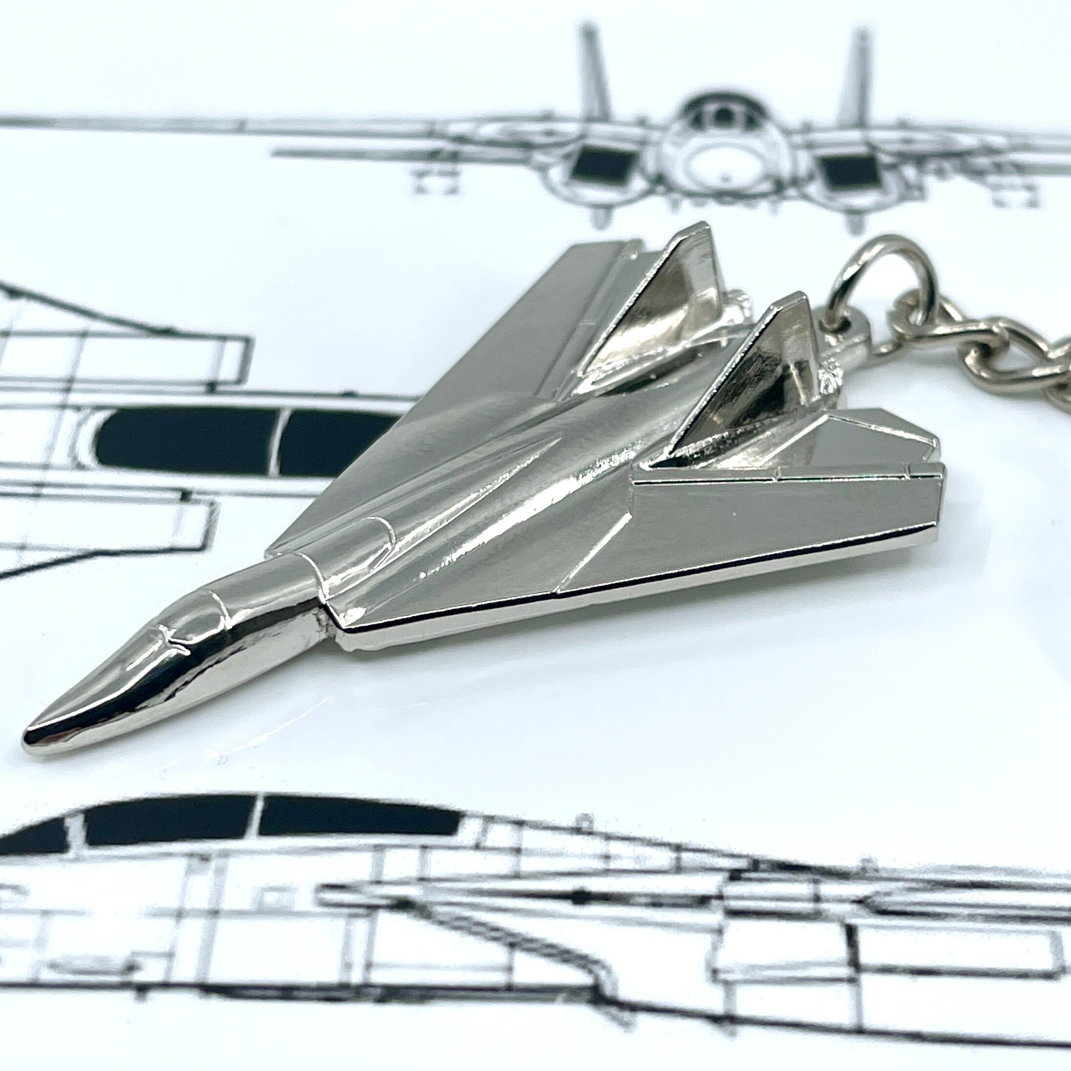ALL METAL F14 Tomcat Keychain Top Gun Maverick Zipper Pull - Etsy