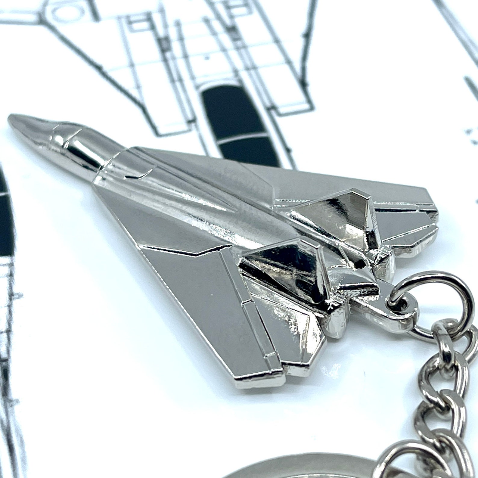 ALL METAL F14 Tomcat Keychain Top Gun Maverick Zipper Pull - Etsy