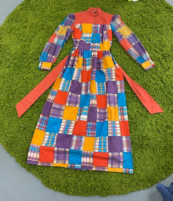 authentic vintage 70s patchwork - Gem