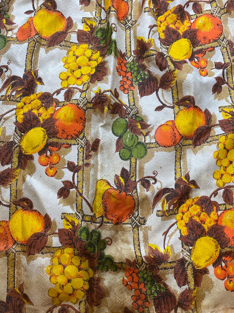 Authentic Vintage 70s Curtains - Etsy
