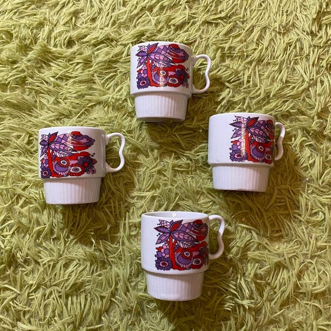 Authentic Vintage 60s Dead Stock Cups! - Etsy