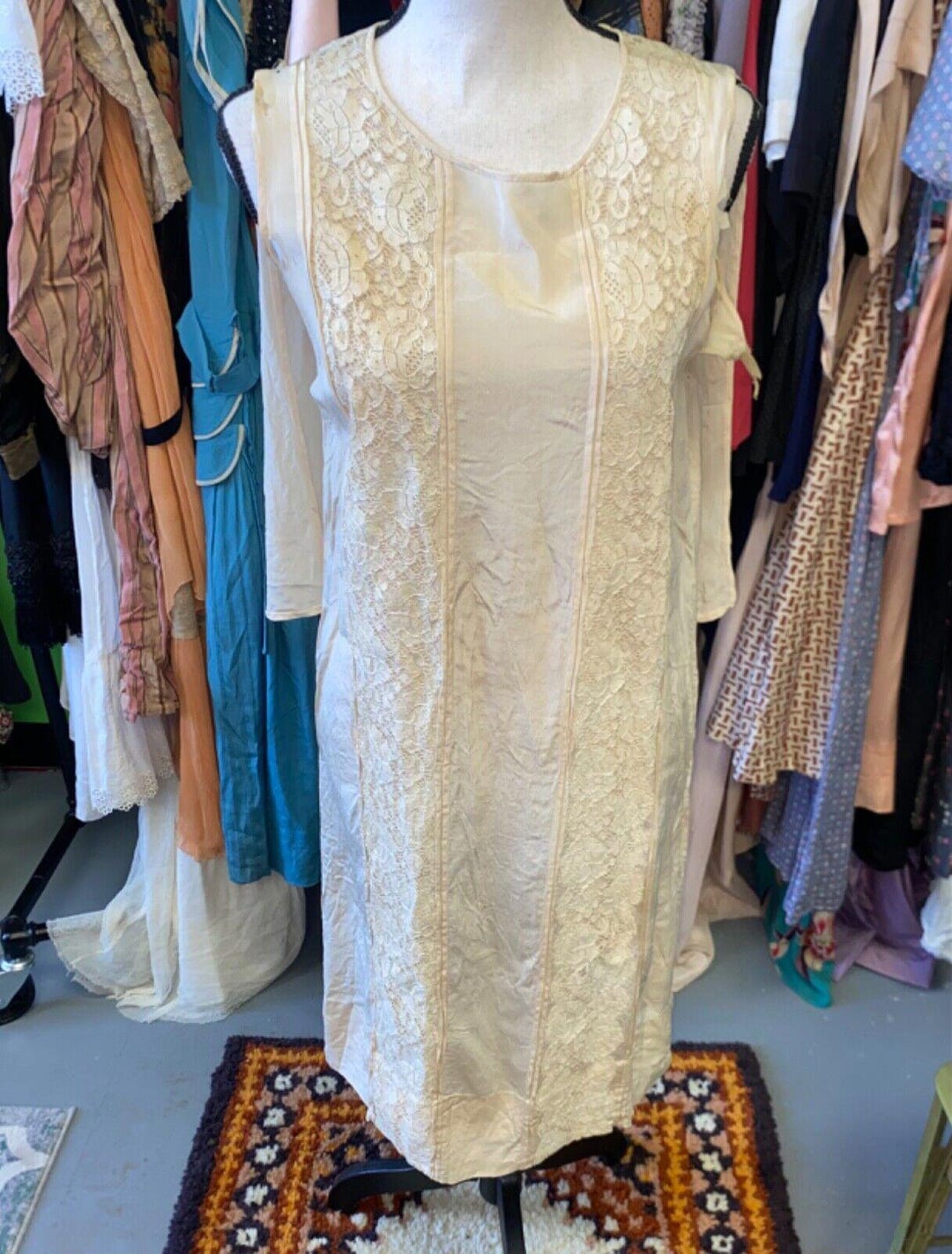 Authentic Antique 1920s Lace Flapper Dress! - Etsy