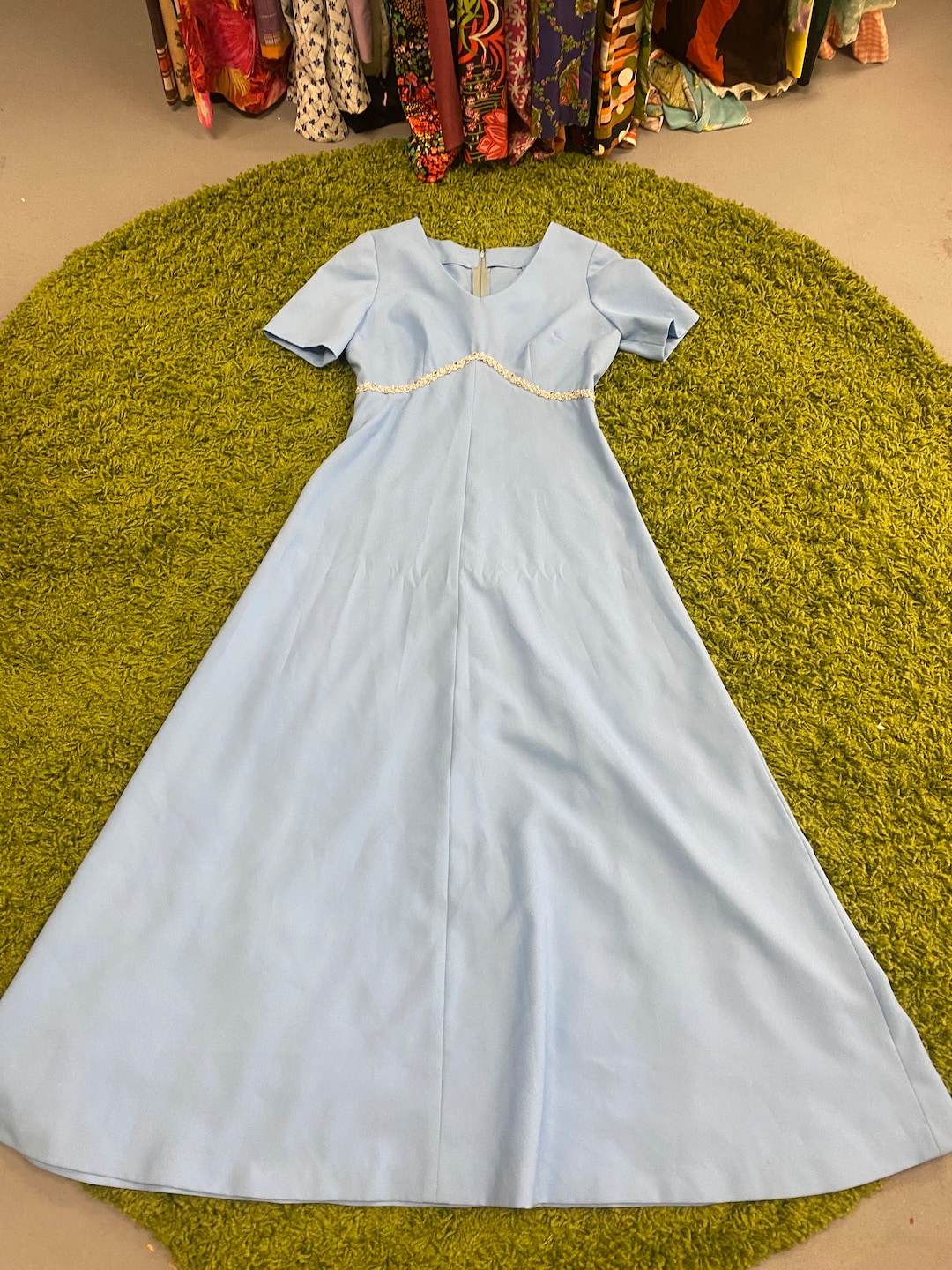 Authentic Vintage 70s Formal Dress! - Etsy