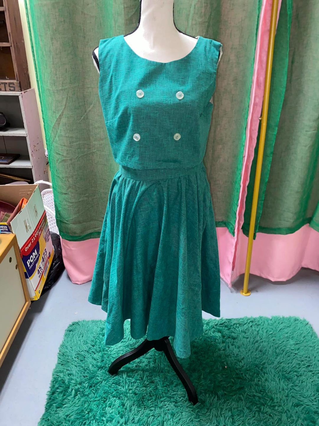 Authentic Vintage 1960s Top and Skirt! - Etsy