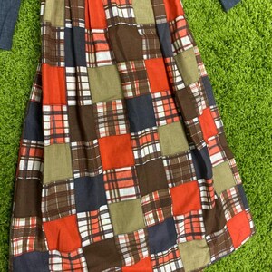 Authentic Vintage 70s Patchwork Dress - Etsy