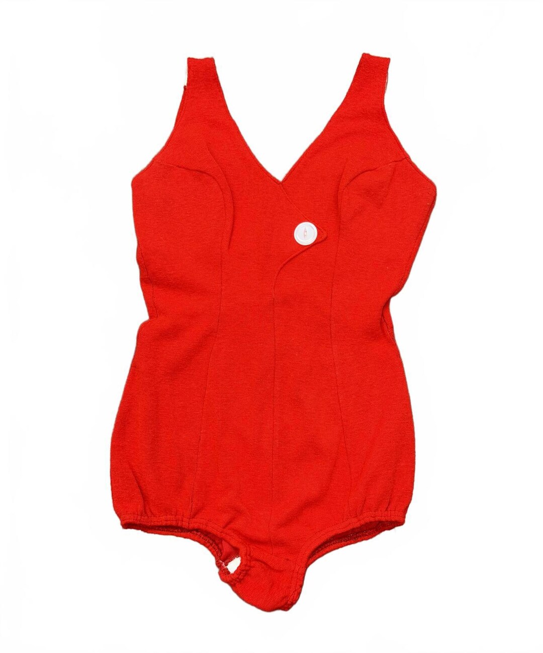Authentic Vintage 1950s Wool Swimsuit! - Etsy