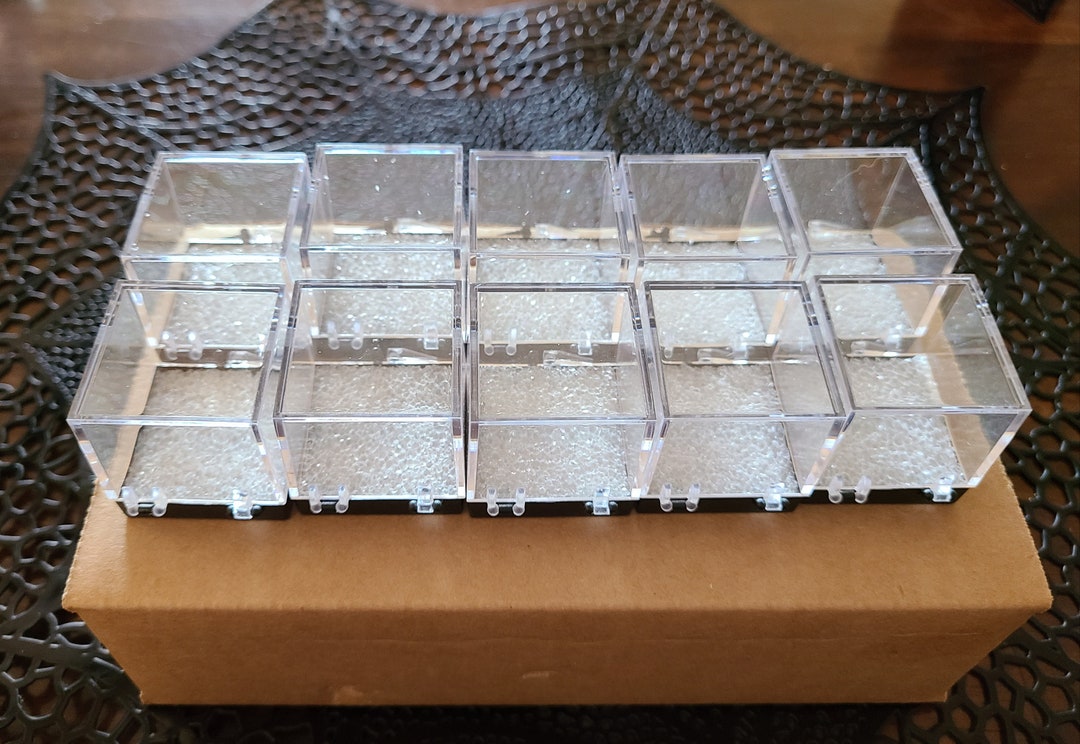 Set of Ten Perky Boxes for Thumbnail Display of Mineral or Jewelry - Etsy