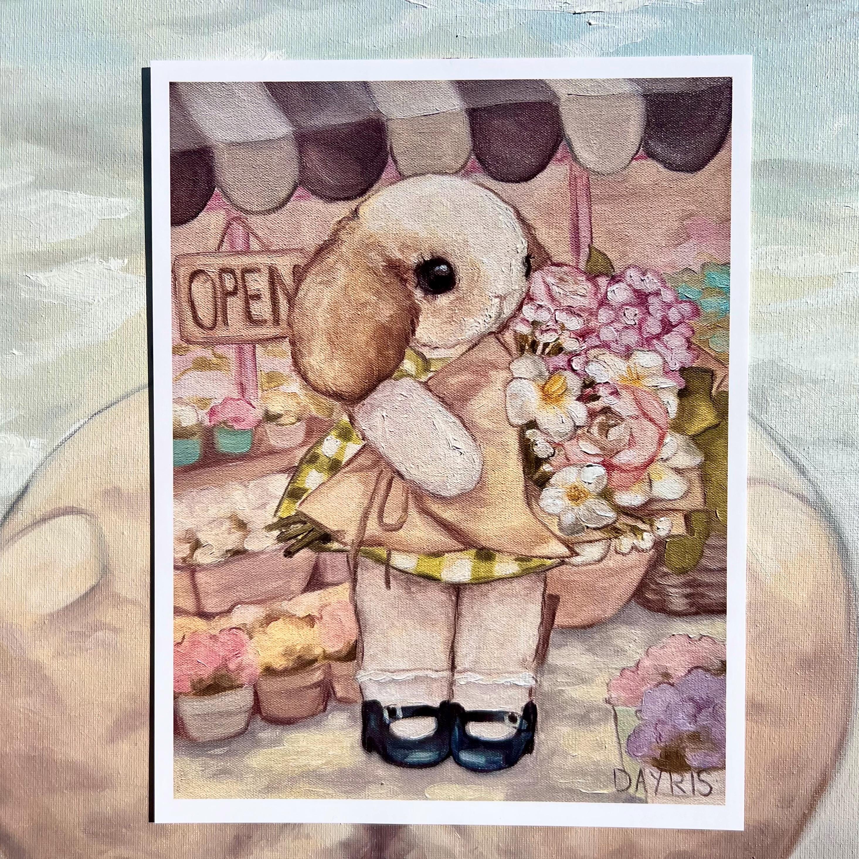 Flower Shop - Print - Etsy