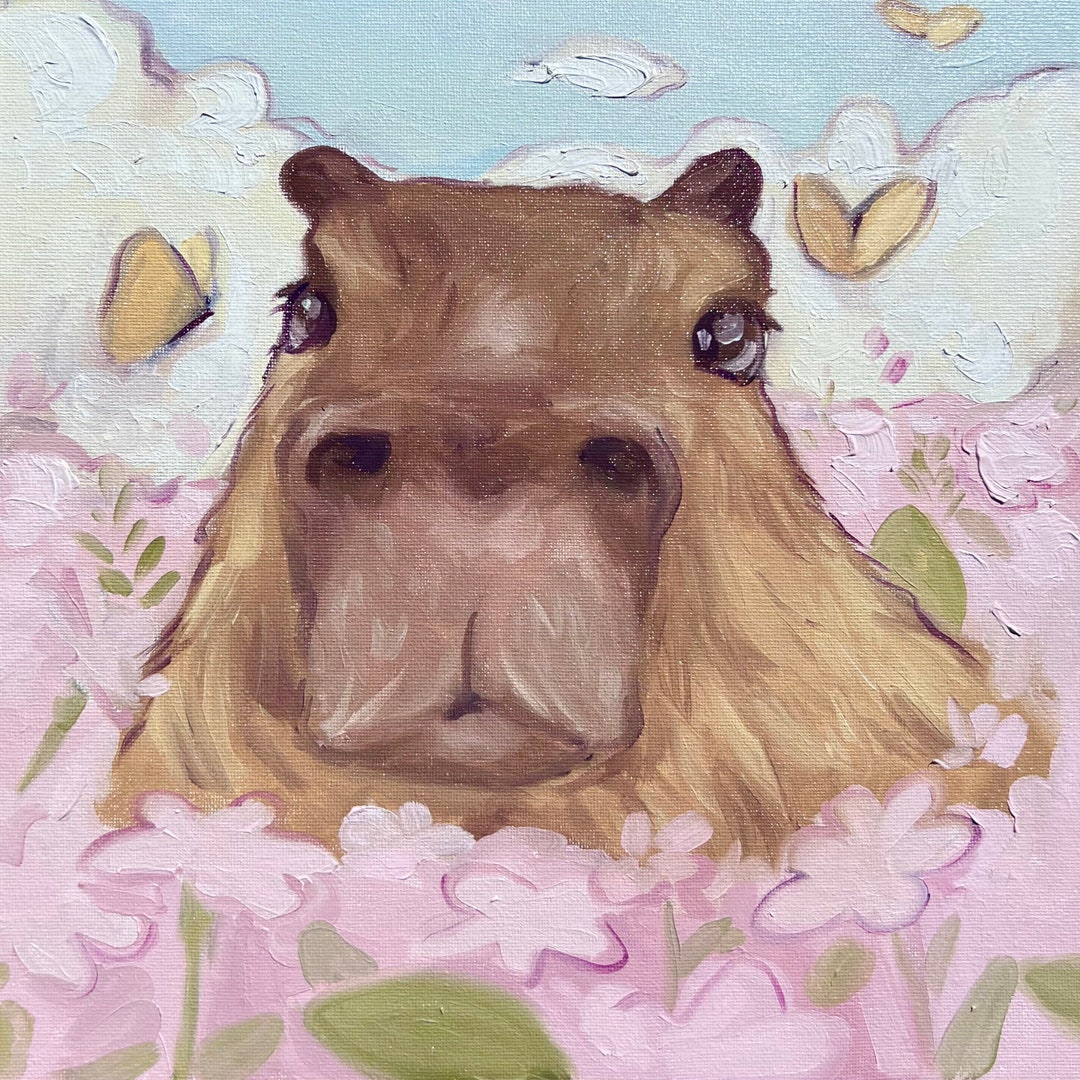 Capybara- Original - Etsy