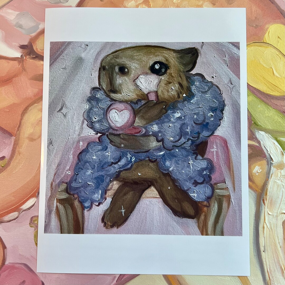 Fancy Capybara Prints - Etsy