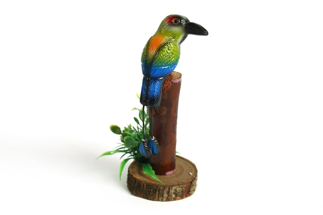 Central American Torogoz Bird El Salvador Ilobasco Folk Arts - Etsy