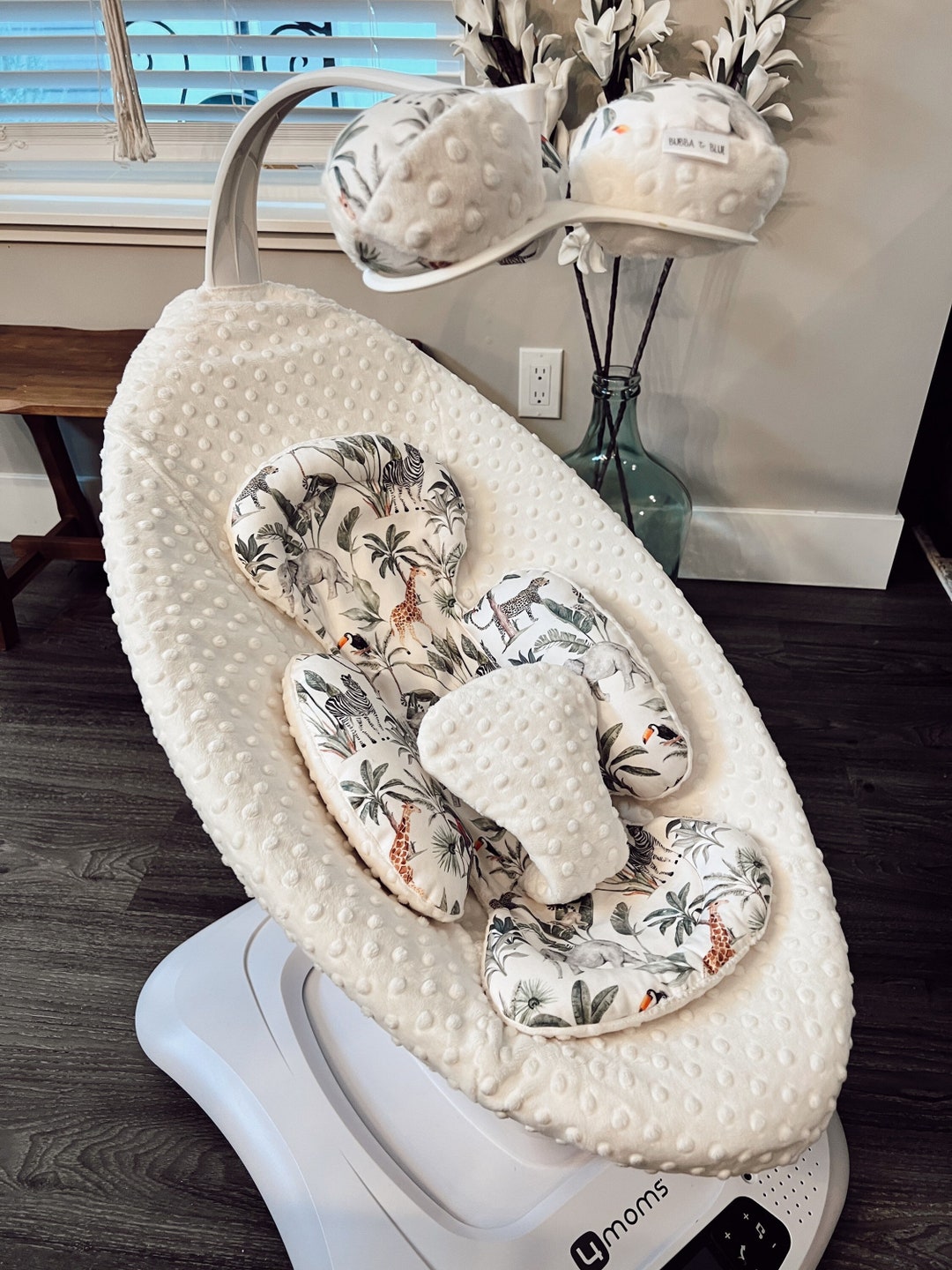 Mamaroo Seat Cover: Tropical Jungle Infant Insert & Toy Accessories - Etsy