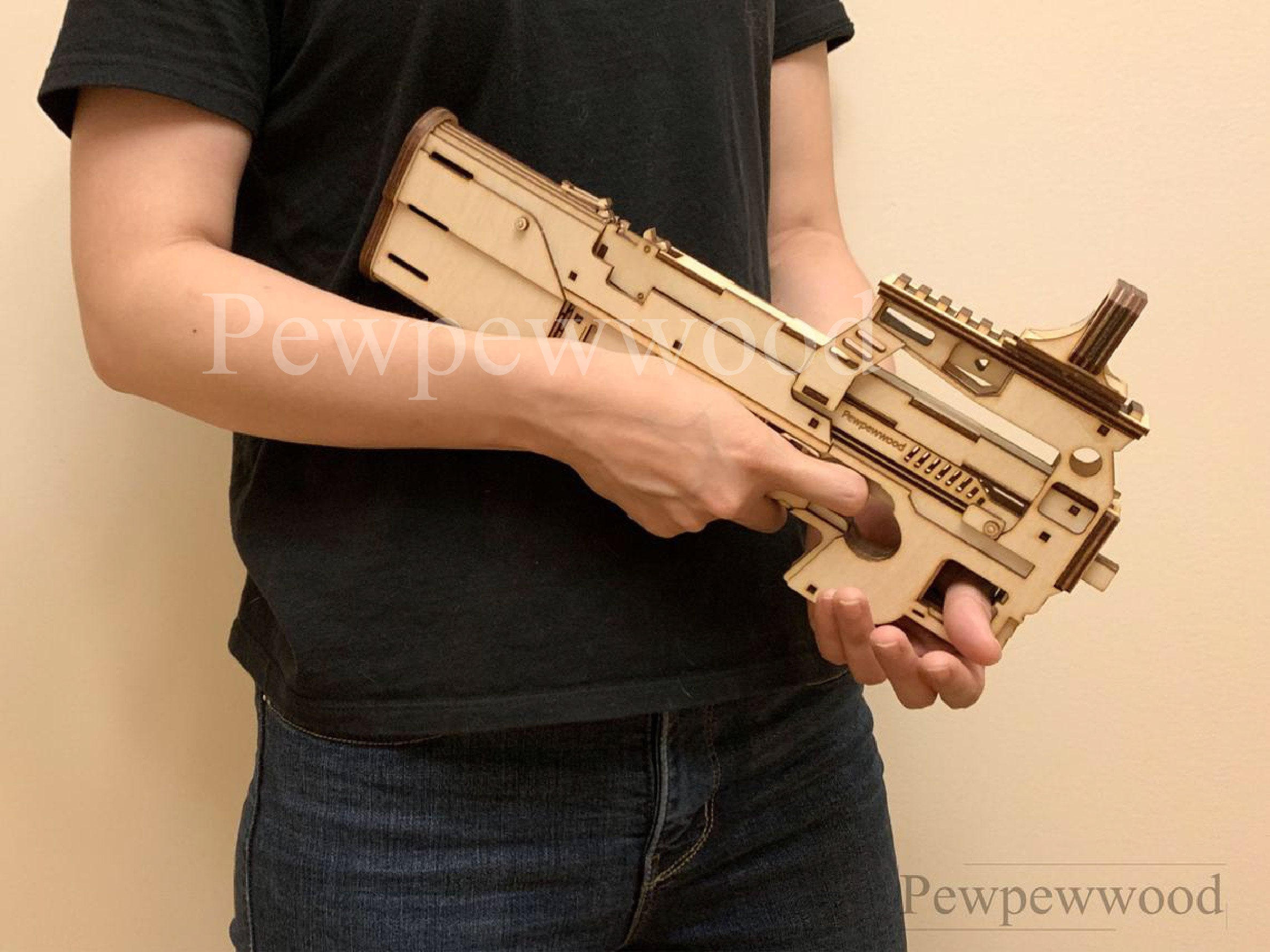 Cut File Rubber Band Toy Gun SVG DIY Toy Laser Cut - Etsy UK