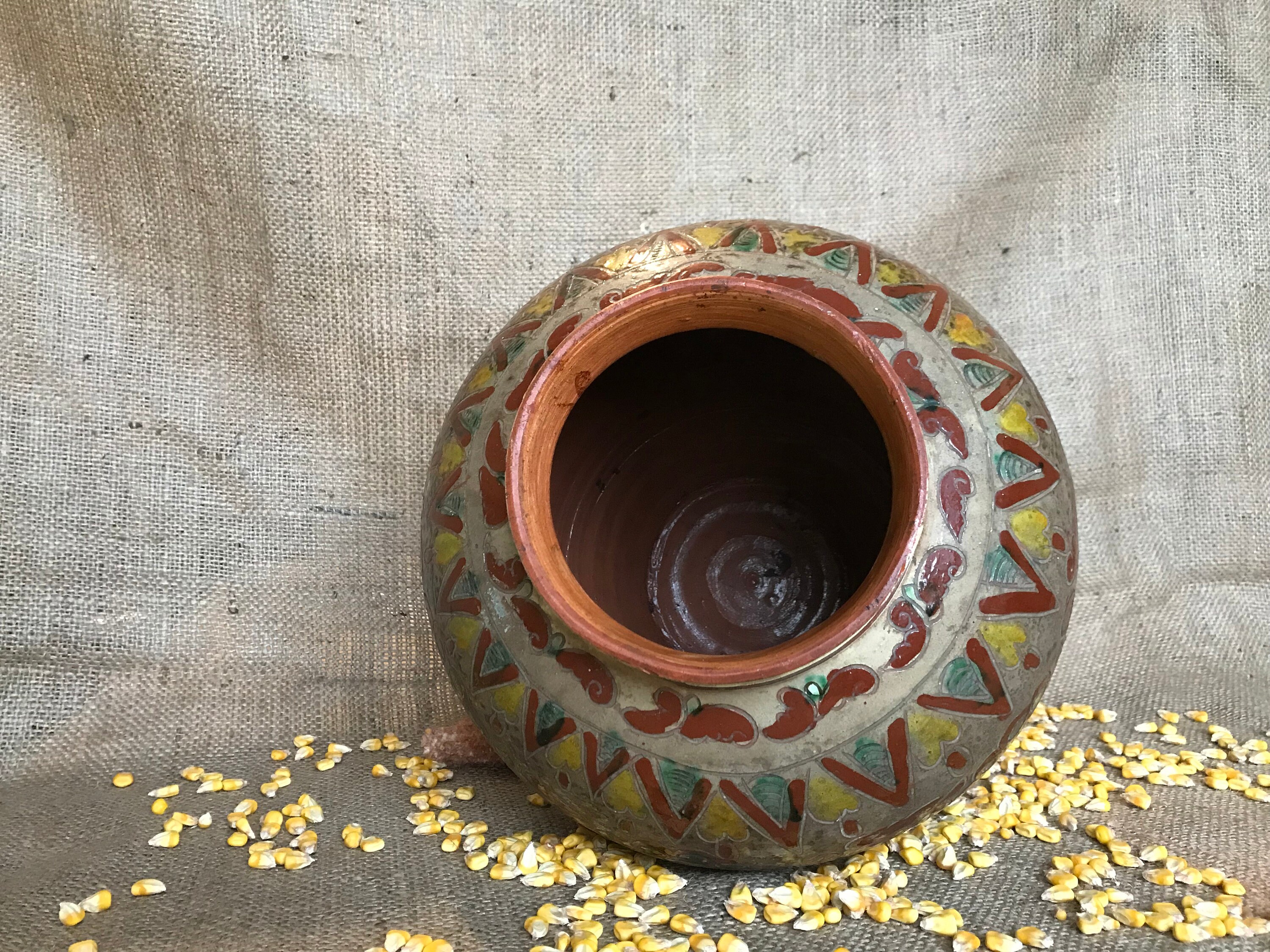 Ukrainian Large Ceramic Vase From an Ancient Village With - Etsy
