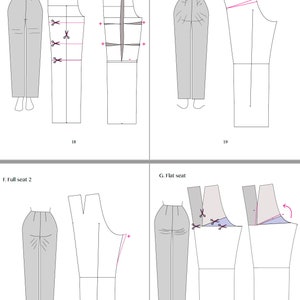 Basic Trouser Block|different Heights|156 Cm/5'1 7/16''|13 Sizes 32-56 ...