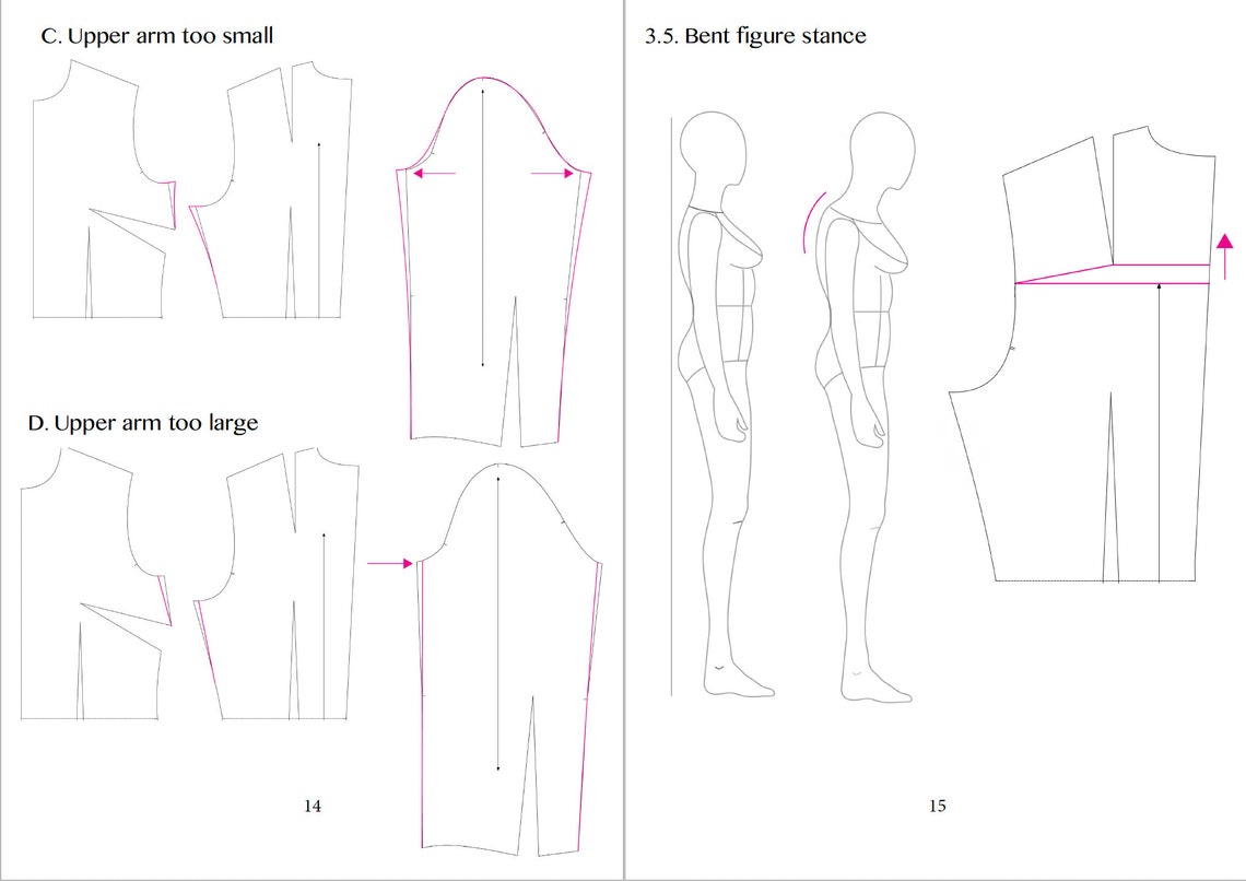 Basic Dress Block & Sleeve13 Sizes PDF Pattern Different - Etsy