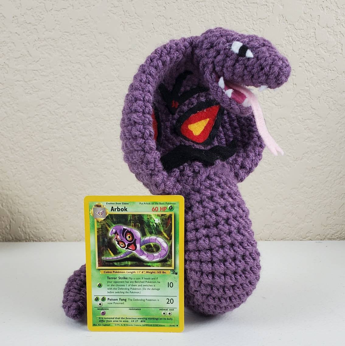 Crochet Arbok PDF Crochet Pattern - Etsy