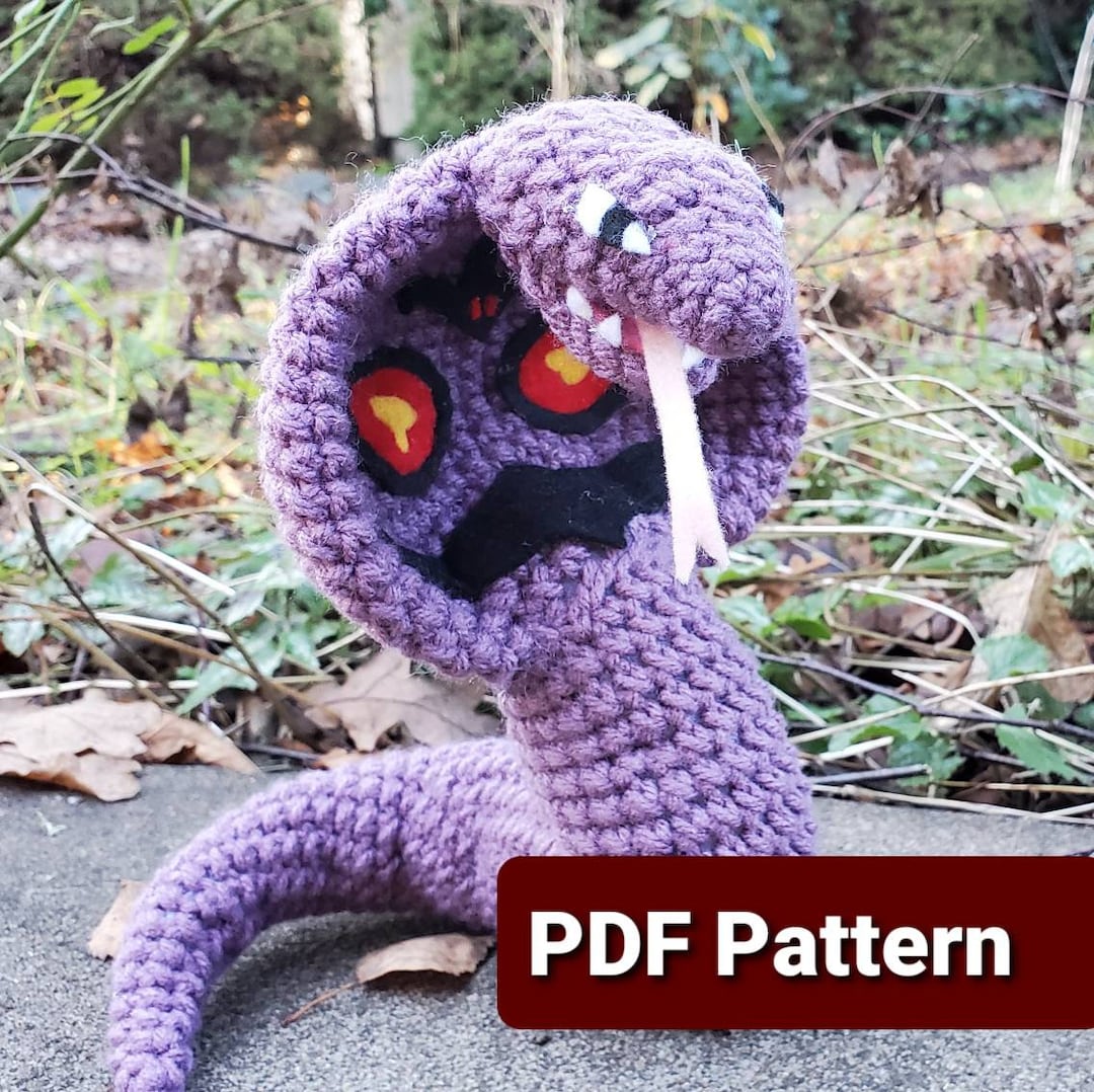 Crochet Arbok PDF Crochet Pattern - Etsy